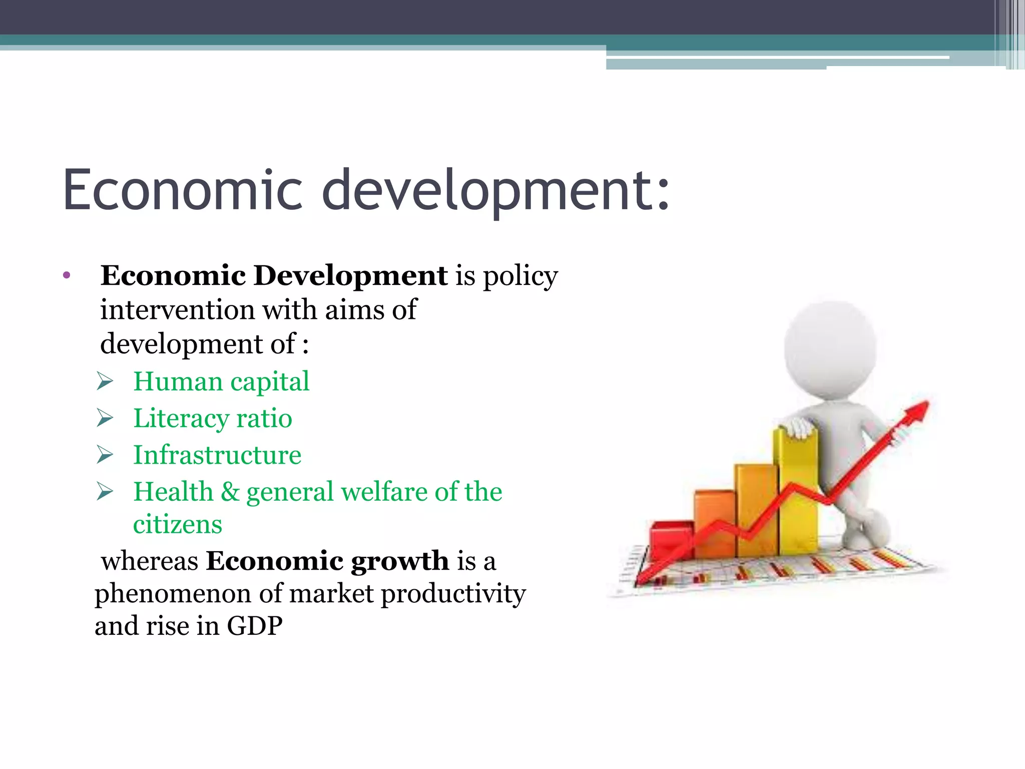 Economic growth and development | PPTX