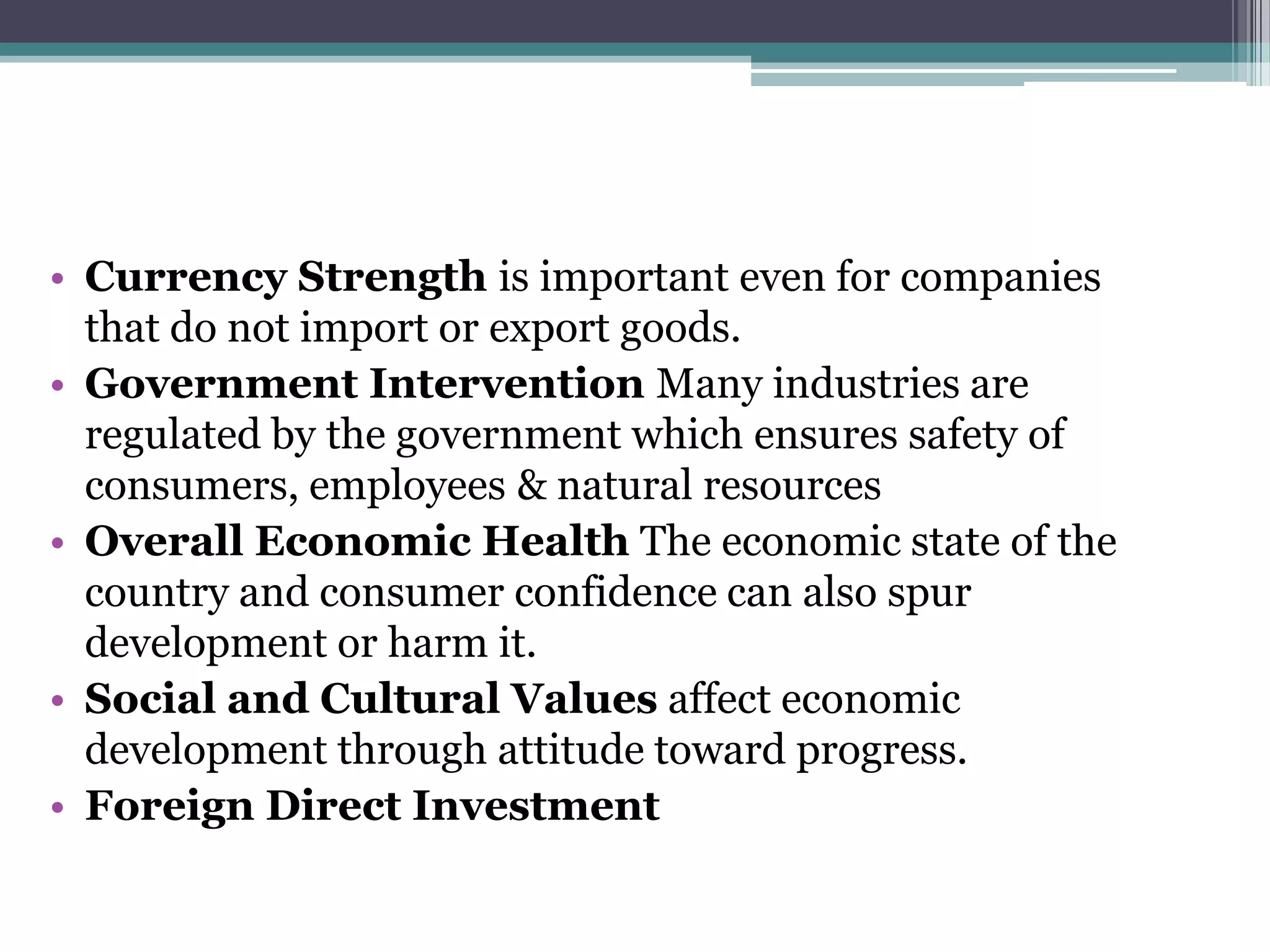 Economic growth and development | PPTX
