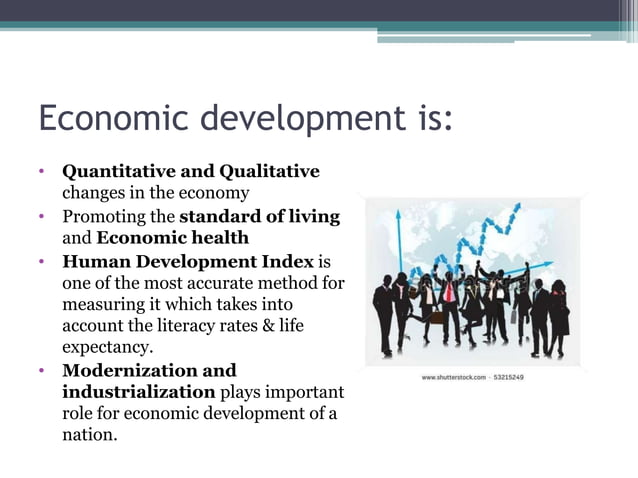 Economic growth and development | PPTX