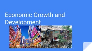 Economic growth and development Leaving Cert/GCSE | PPTX