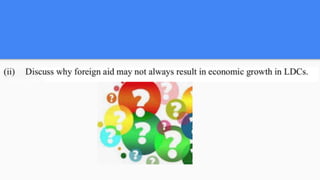 Economic growth and development Leaving Cert/GCSE | PPTX