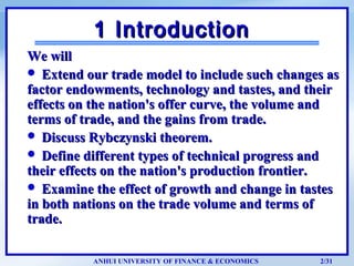 Economic Growth And International Trade | PPT