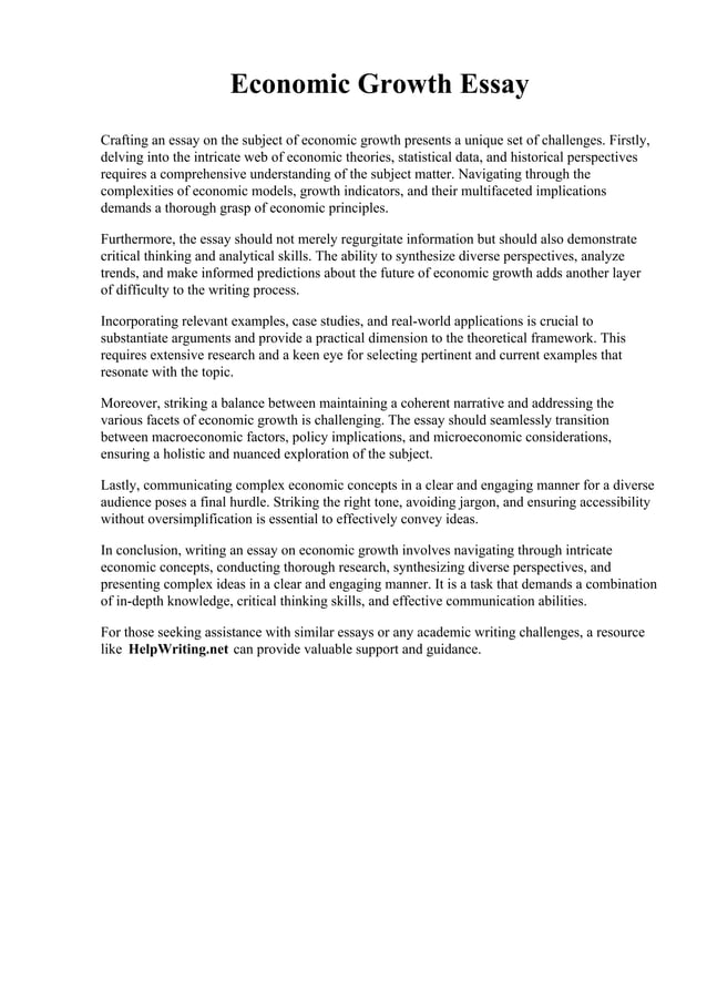 Economic Growth Essay.pdf
