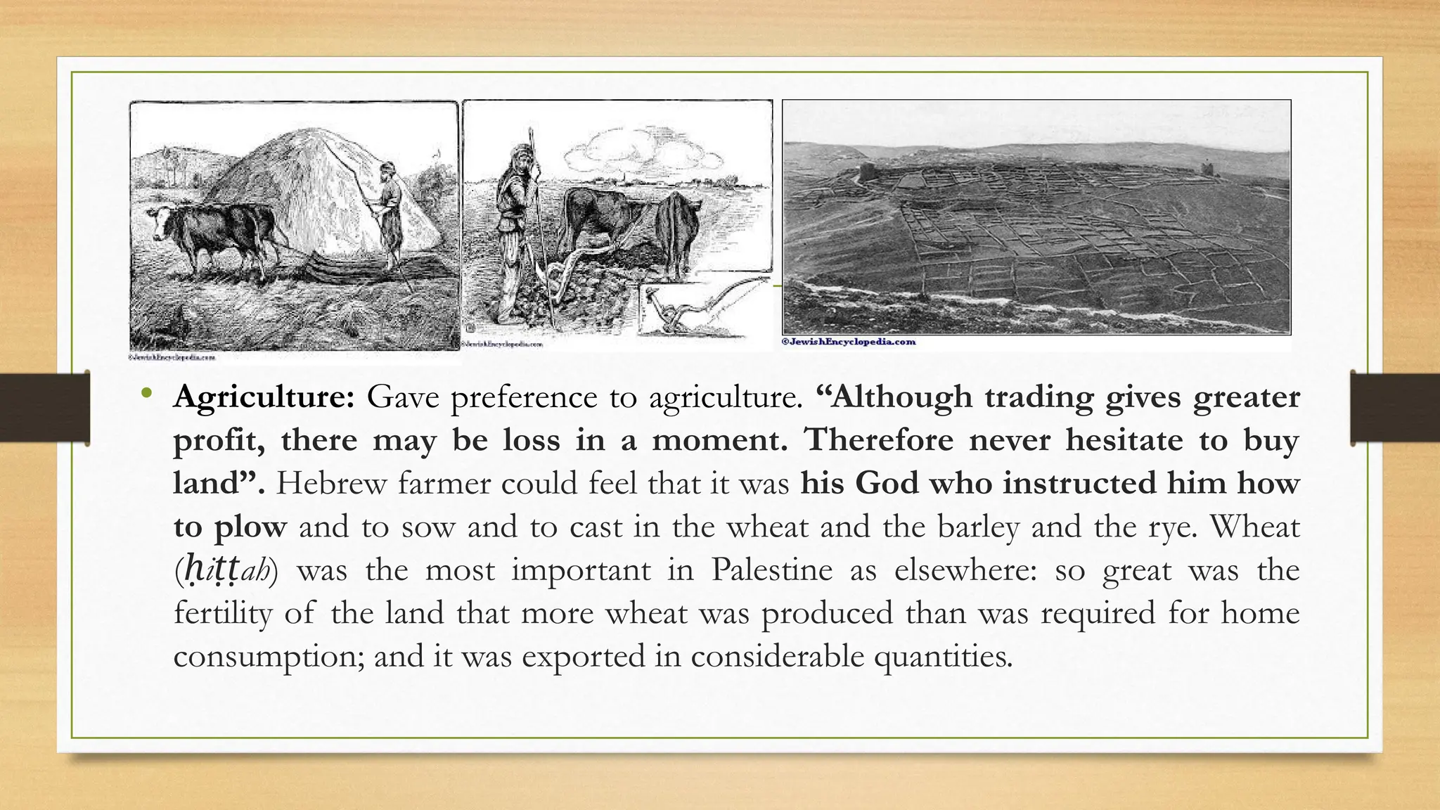 Economic Ideas of Hebrews (Early economic thought) | PPT