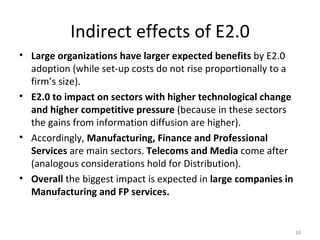 Economic impact of e20 F. Biagi Tech4i2 | PPT