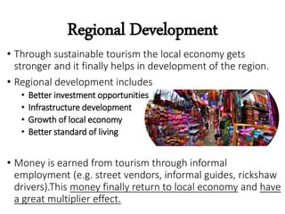 Economic impacts of tourism | PPTX