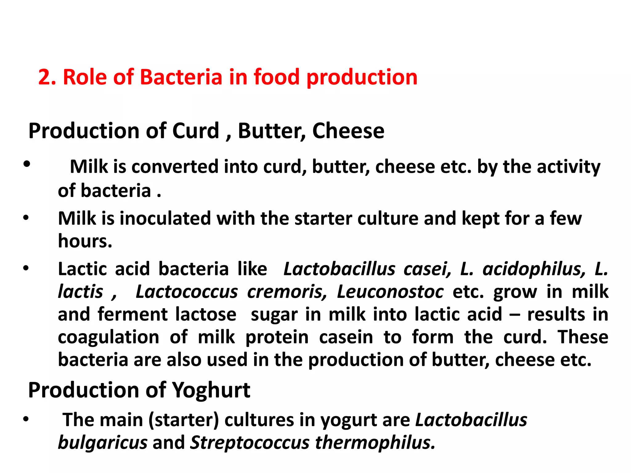 Economic Importance of Bacteria SMG | PPTX