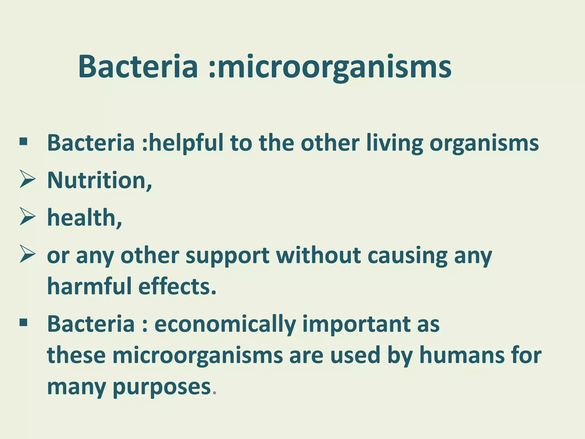 Economic importance of bacteria | PPTX