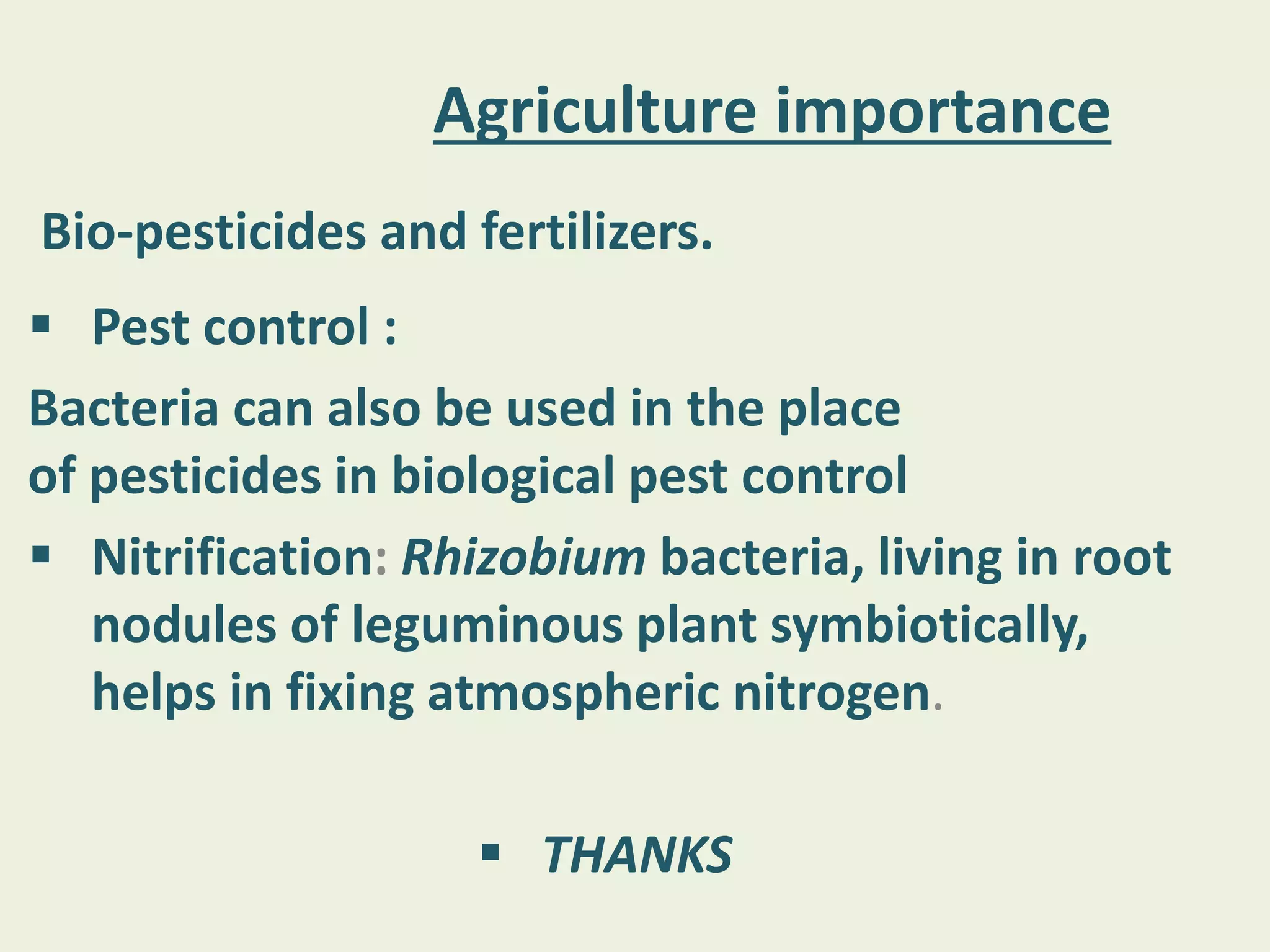 Economic importance of bacteria | PPTX