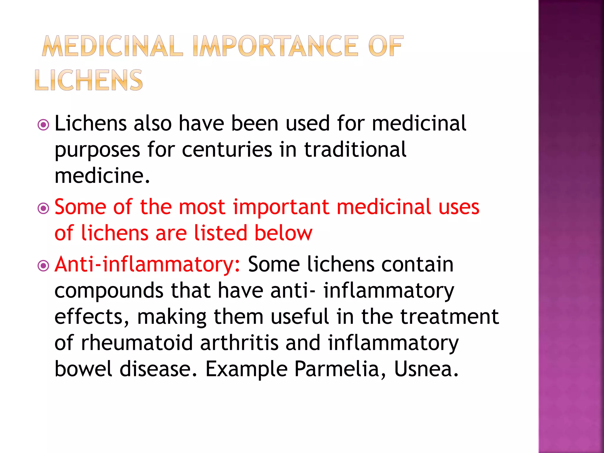 ECONOMIC IMPORTANCE OF LICHENS (NEW).pptx