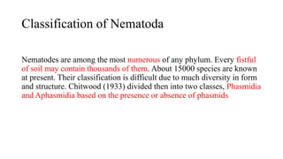 Economic imp(Platyhelminthes) & classification of Nematoda.pdf