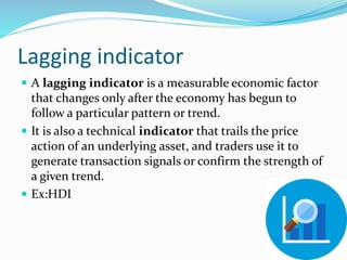 Economic indicators | PPTX