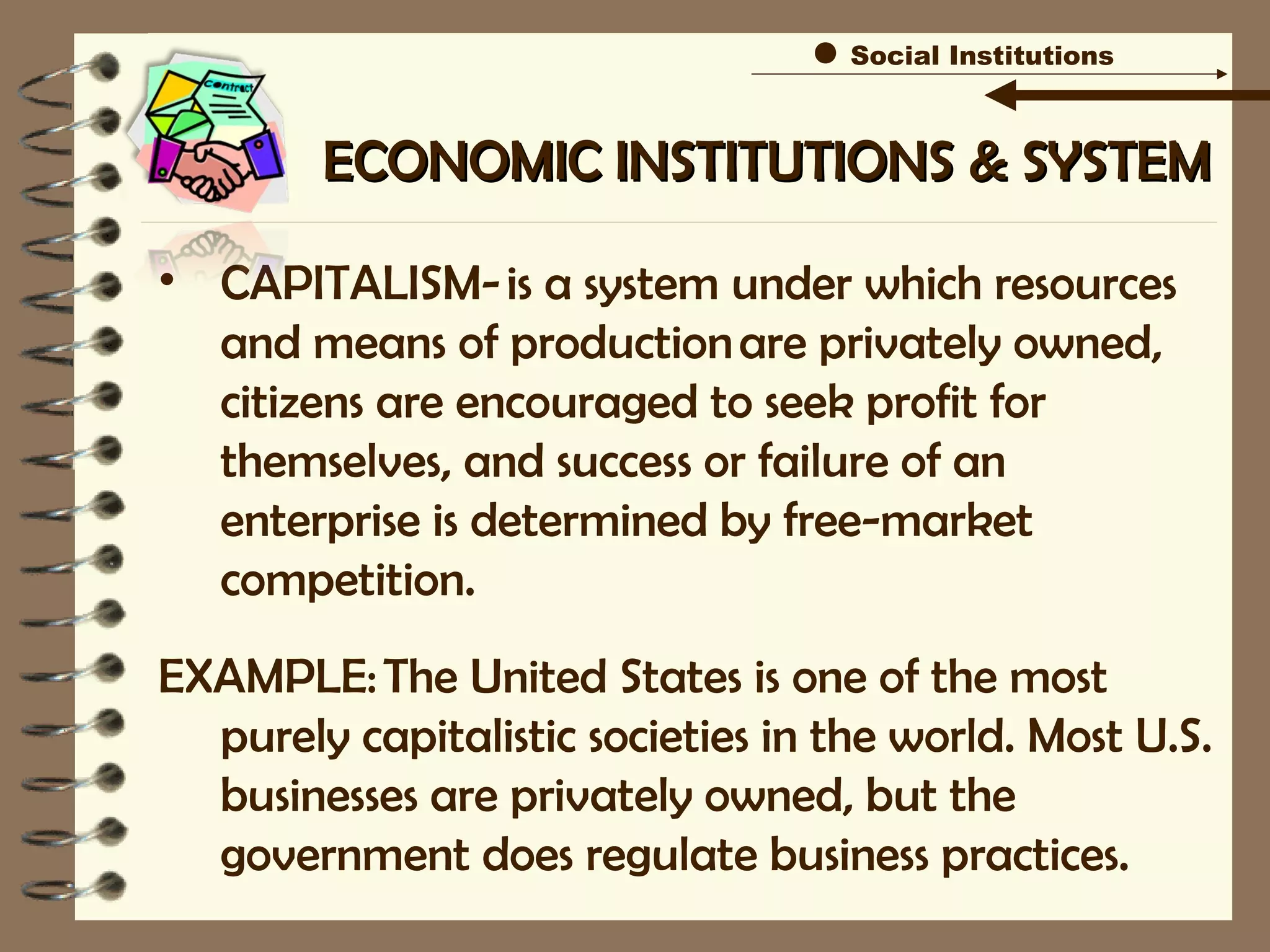 Economic institution | PPT