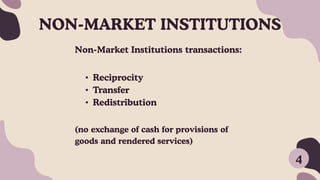 Lesson in Social Sciences, Economic Institution | PPTX