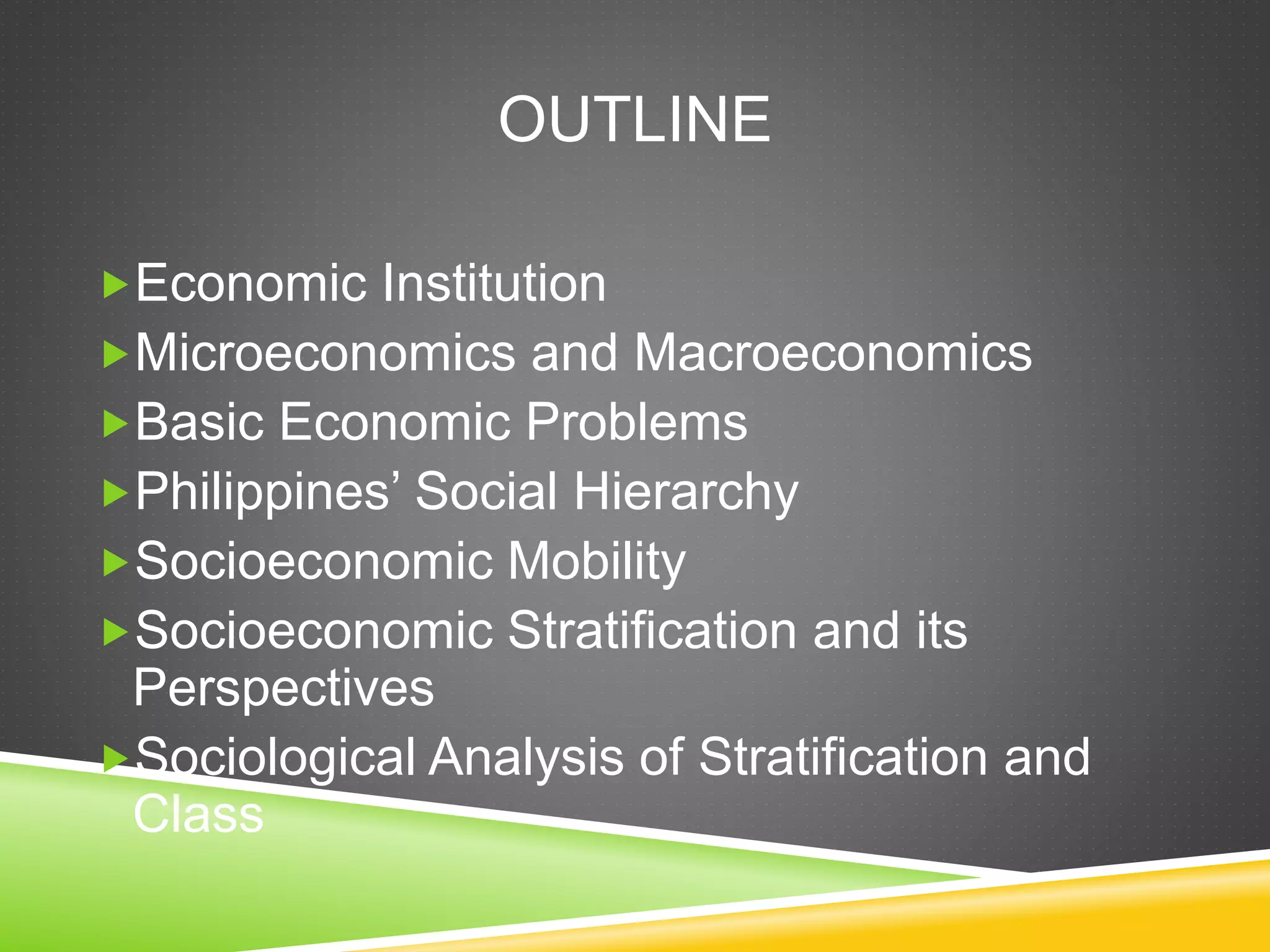Economic Institutions, Economic Institution Microeconomics and ...