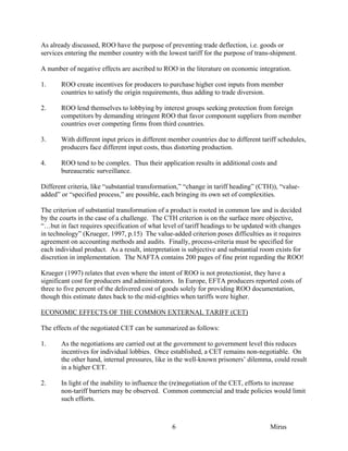 Economic intigration and free trade | PDF