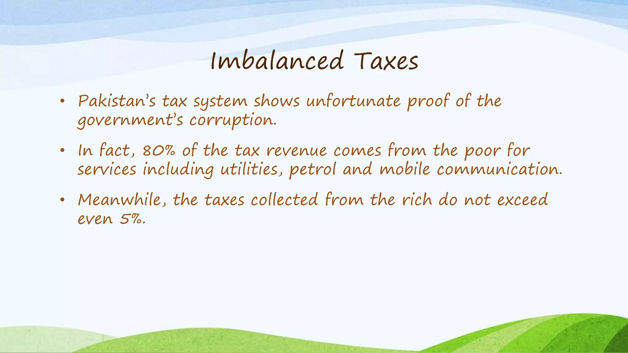 Economic issues of Pakistan & solutions | PPTX