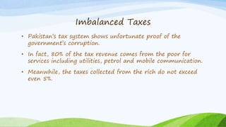 Economic issues of Pakistan & solutions | PPTX