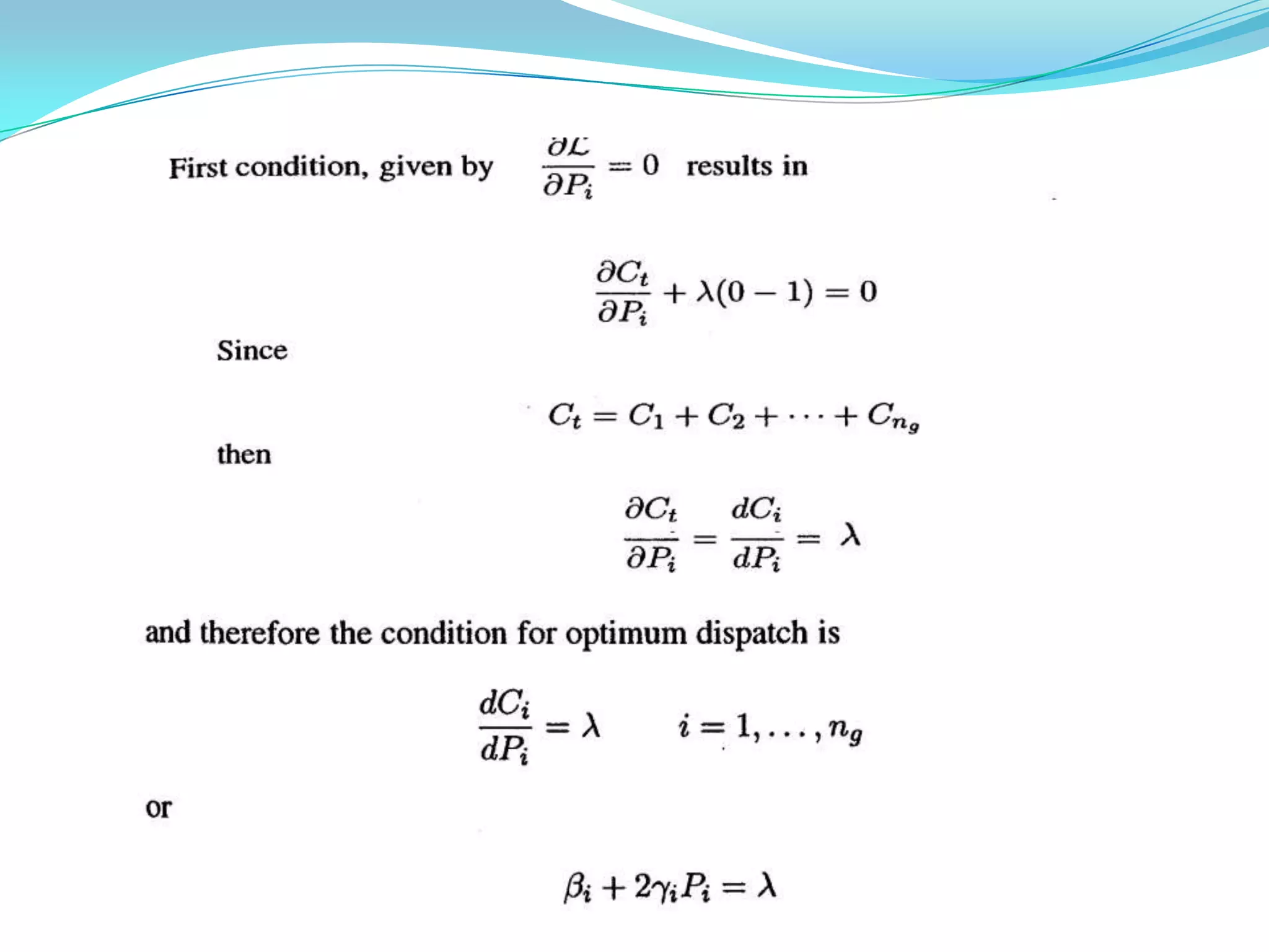 Economic load dispatch | PPTX