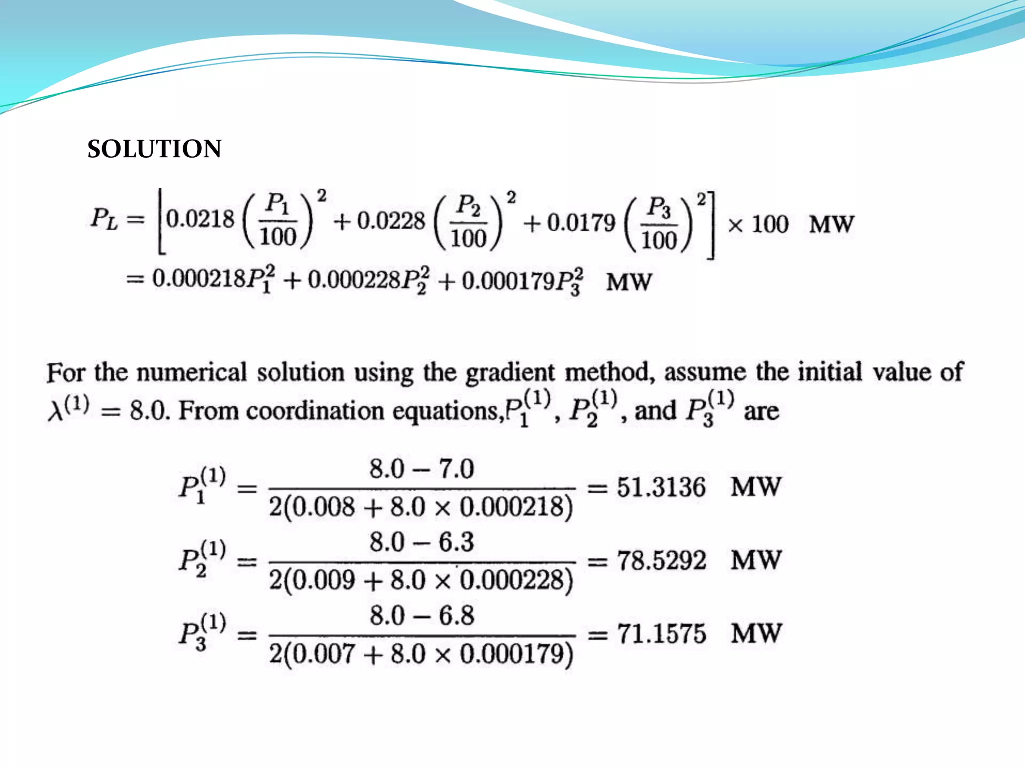 Economic load dispatch | PPTX