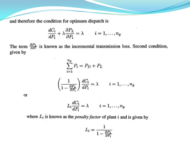 Economic load dispatch | PPTX | Gas and Electric | Home Utilities