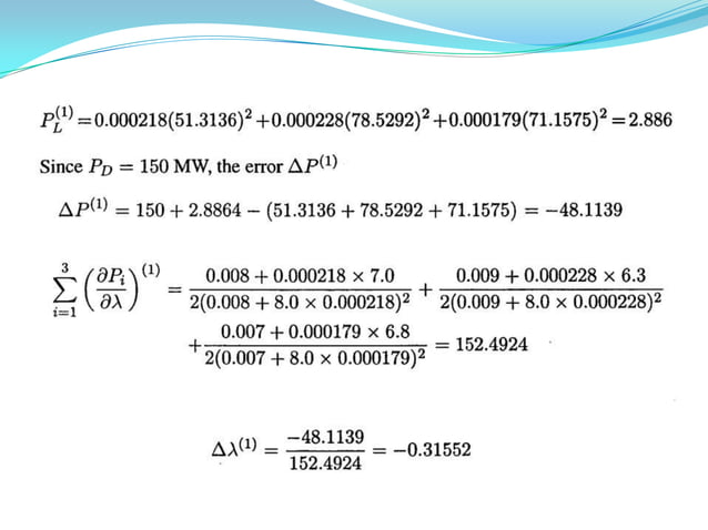 Economic load dispatch | PPTX | Gas and Electric | Home Utilities