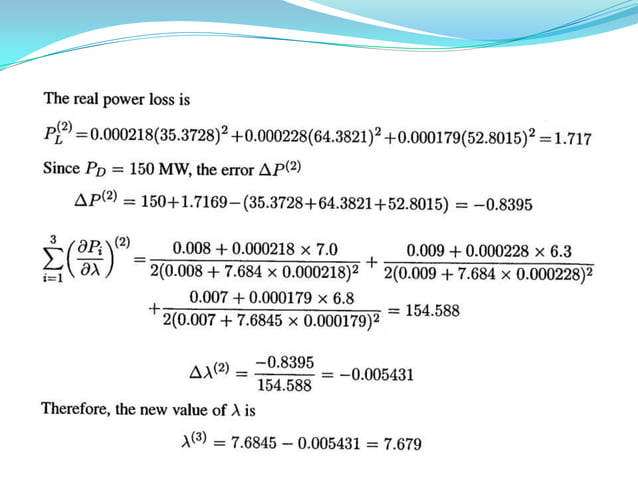 Economic load dispatch | PPTX | Gas and Electric | Home Utilities