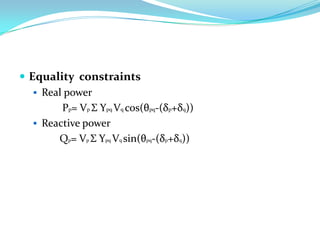 Economic load dispatch | PPTX