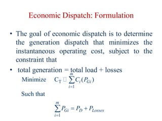 Economic load dispatch | PDF