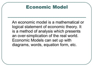 Economic Model | PPT