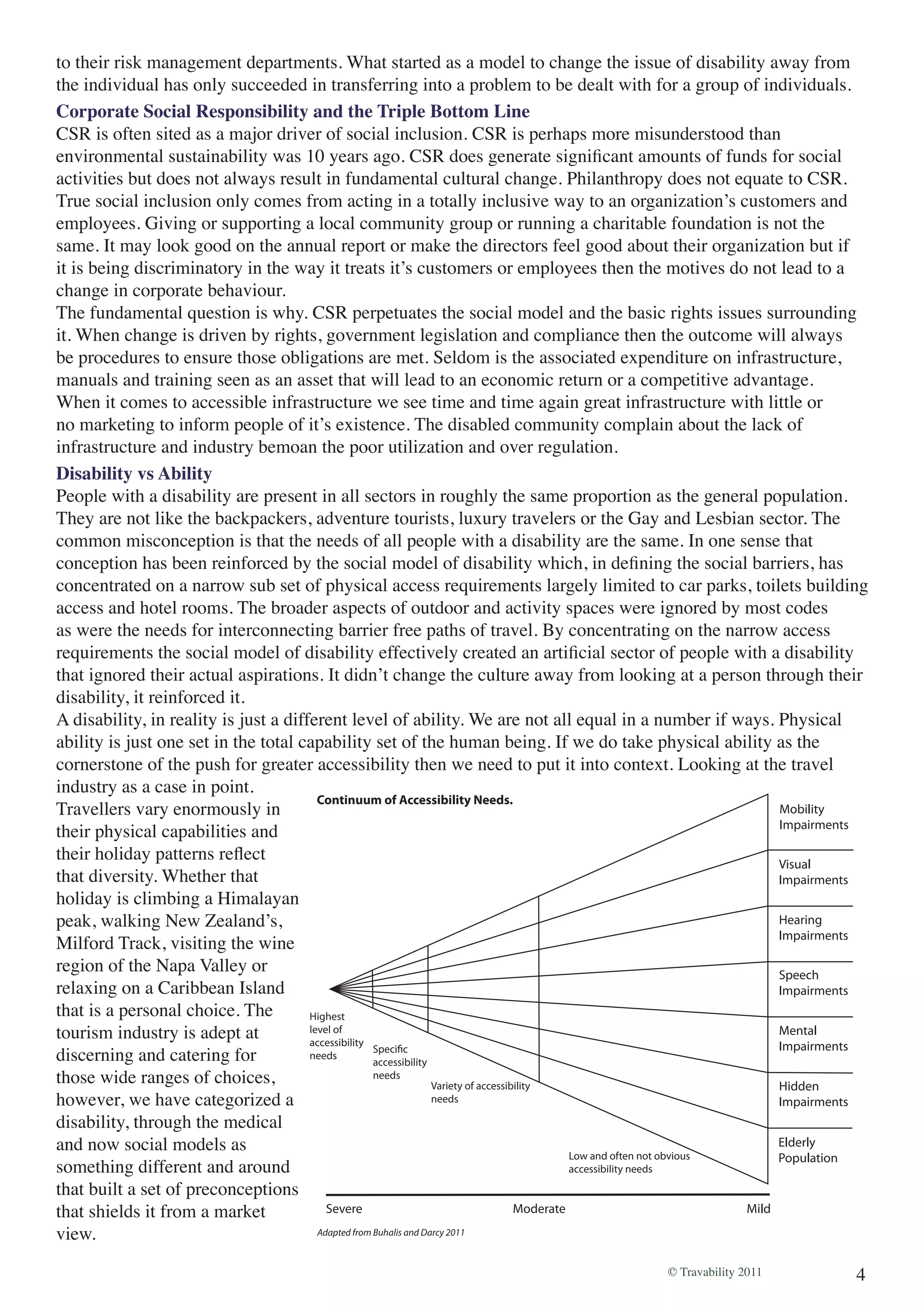 An Economic Model of Disability And Inclusion | PDF