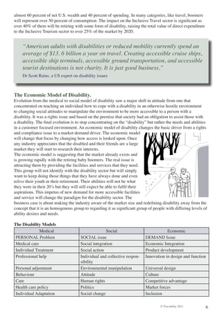 An Economic Model of Disability And Inclusion | PDF