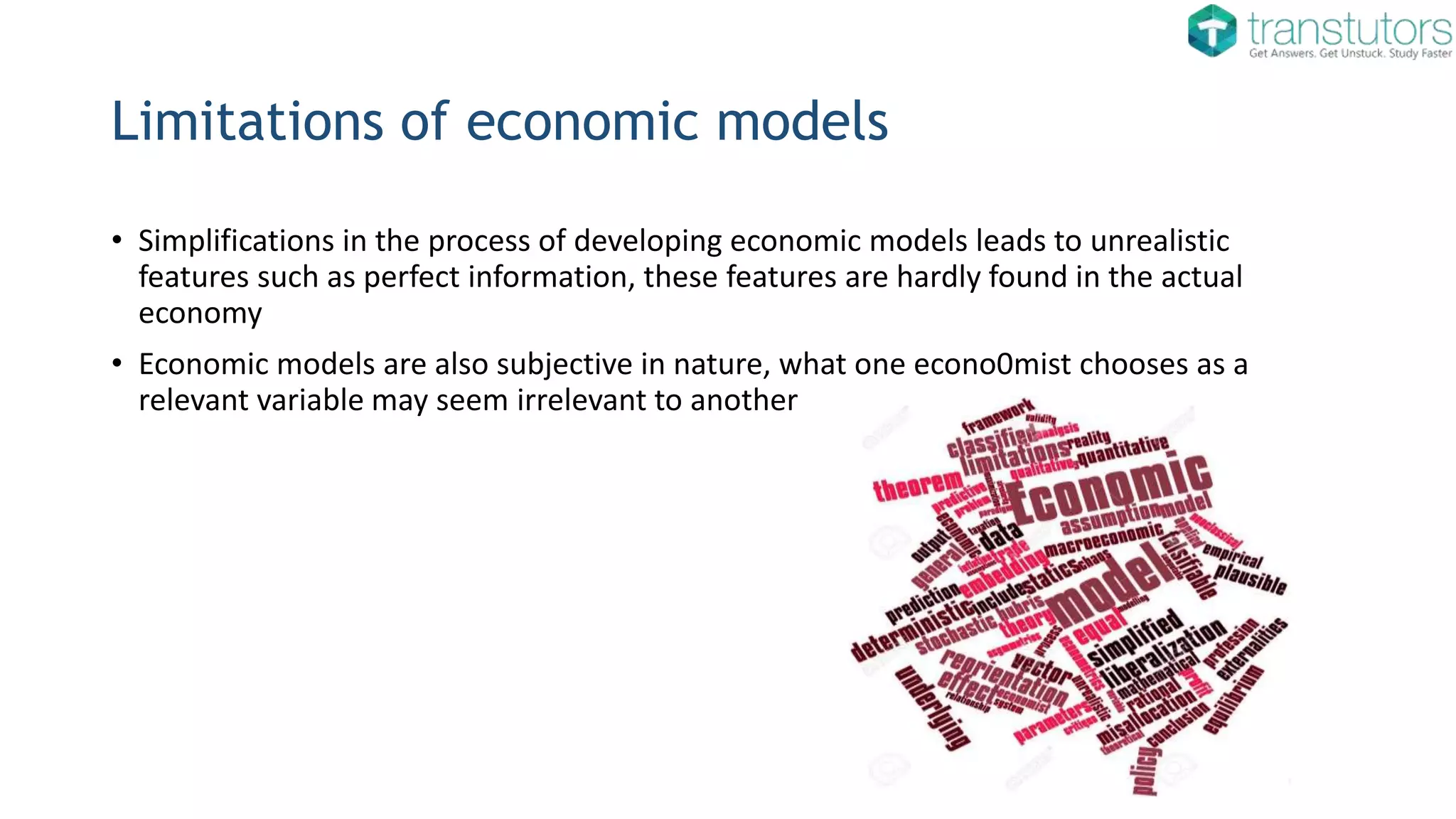 Economic Models | Economics | PPTX