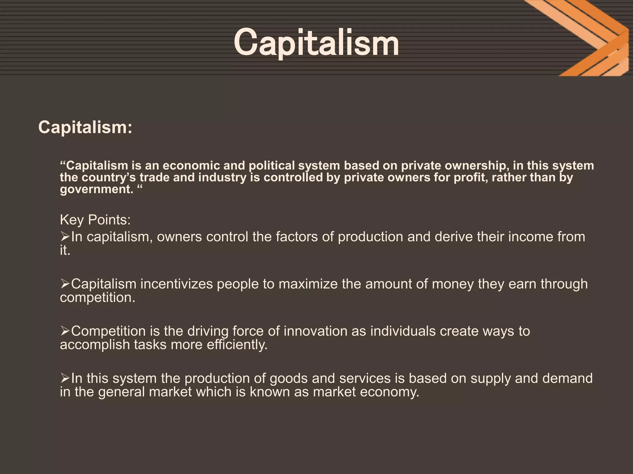 Economic models capitalism, socialism, communism | PPTX