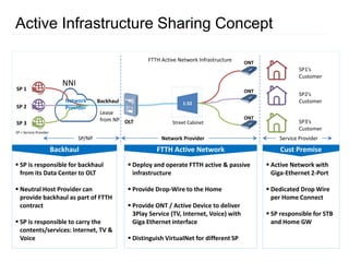 Economic of FTTH - Open Access Concept | PDF