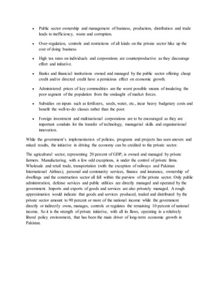 Economic profile of_pakistan_1947-2014 | DOCX