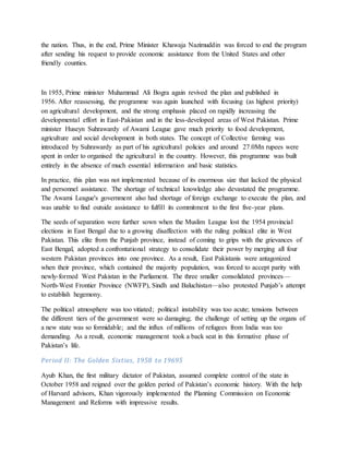 Economic profile of_pakistan_1947-2014 | DOCX