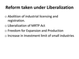 Economic reform | PPTX