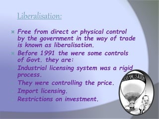 Economic reforms 1991 | PPTX