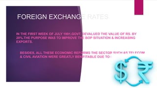 Economic reforms in India 1991 | PPTX