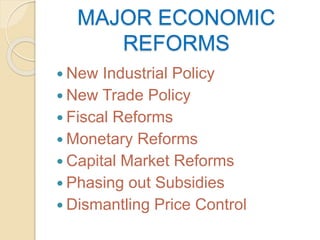 Economic Reforms | PPTX
