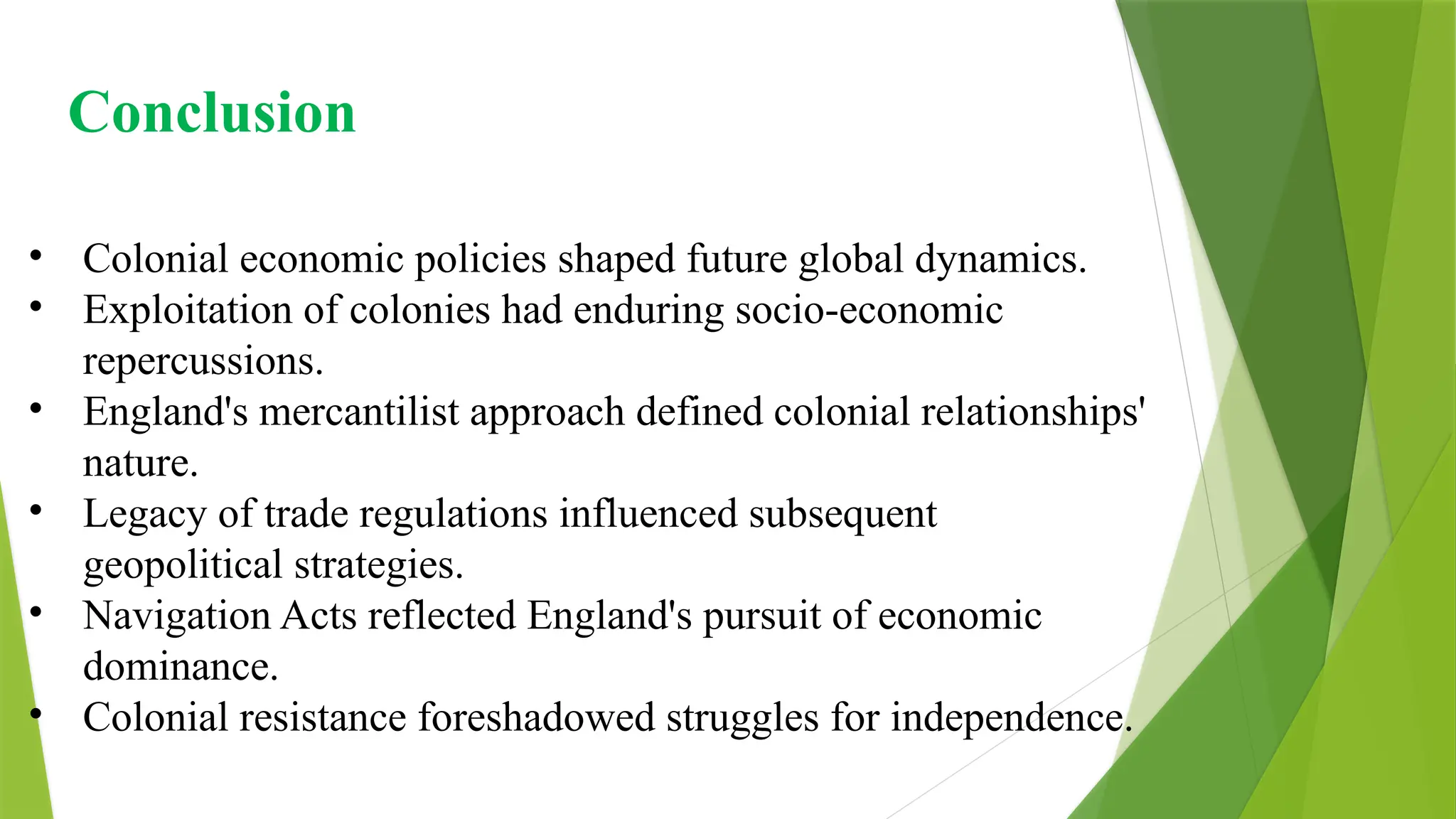 Economic Relationship Between England and its American.pptx