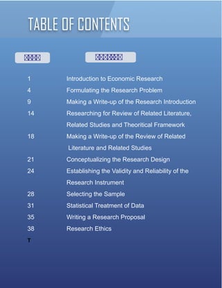 Economic Research Worktext | PDF