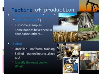 Economic resources | PPT