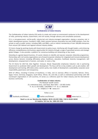 CII - Recommendations for Economic Growth | PDF | Business Accounting ...