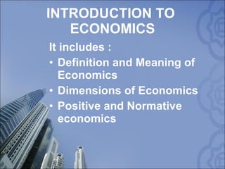 Economics | PPT