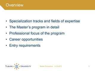Master Economics | PDF