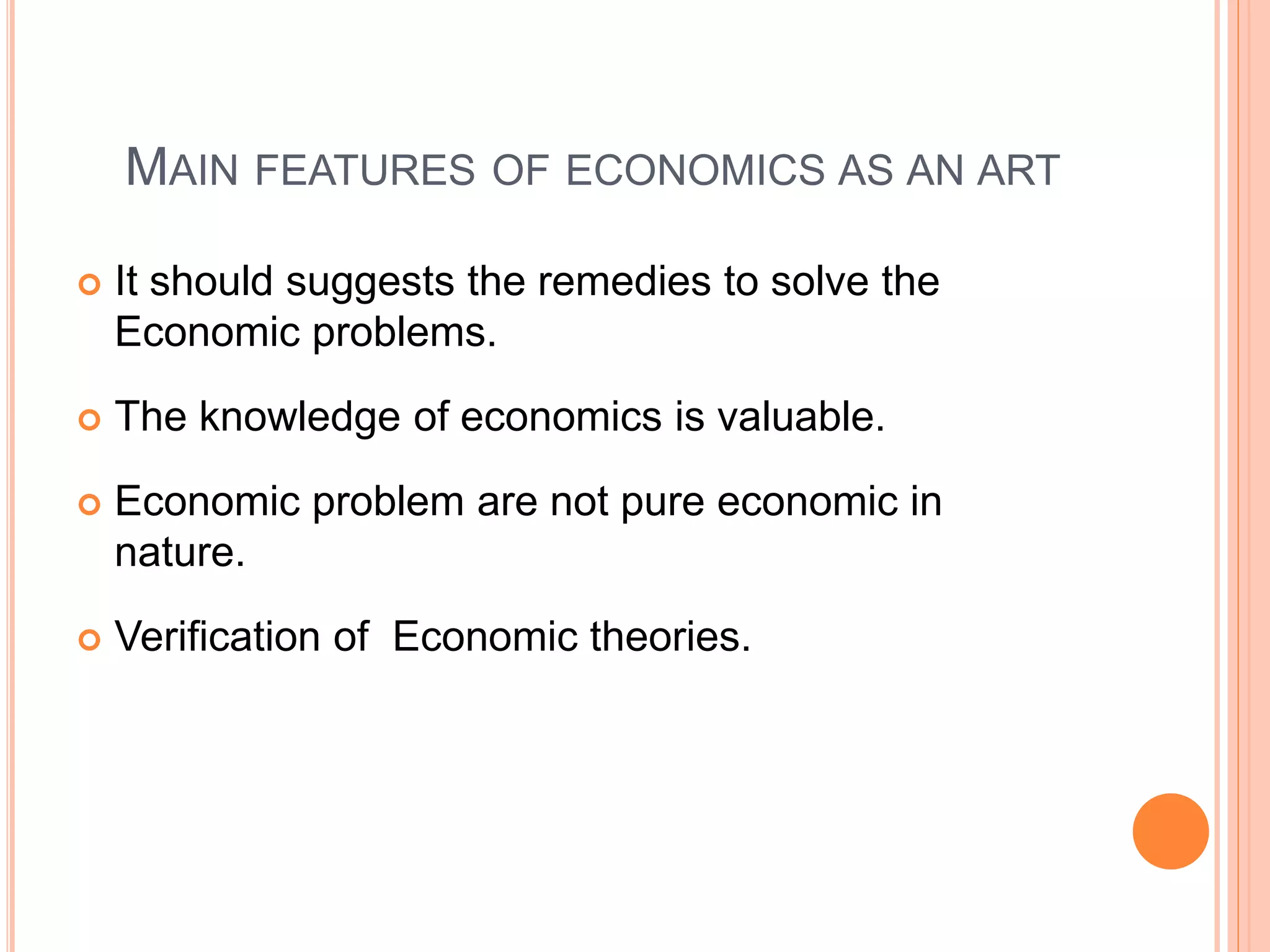 Economics nature | PPT
