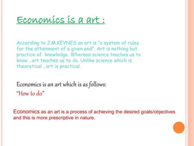 Economics nature | PPTX