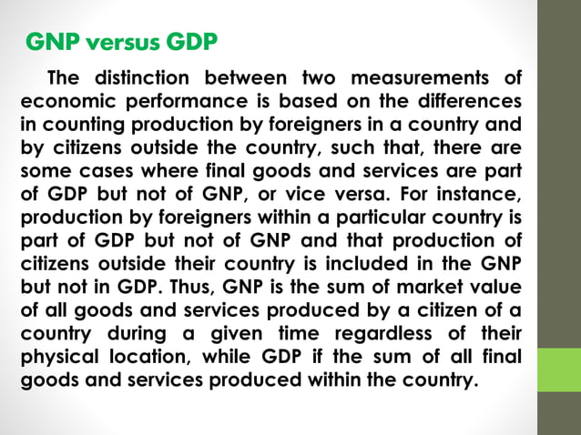 Economics: Measuring the Economy | PPTX